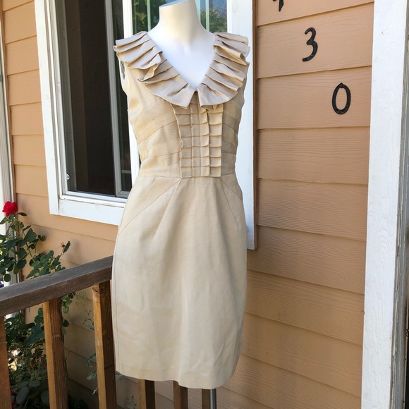 julia jordan | Dresses | Juliet Jordan Elegant Tangold Dress Wpockets ...